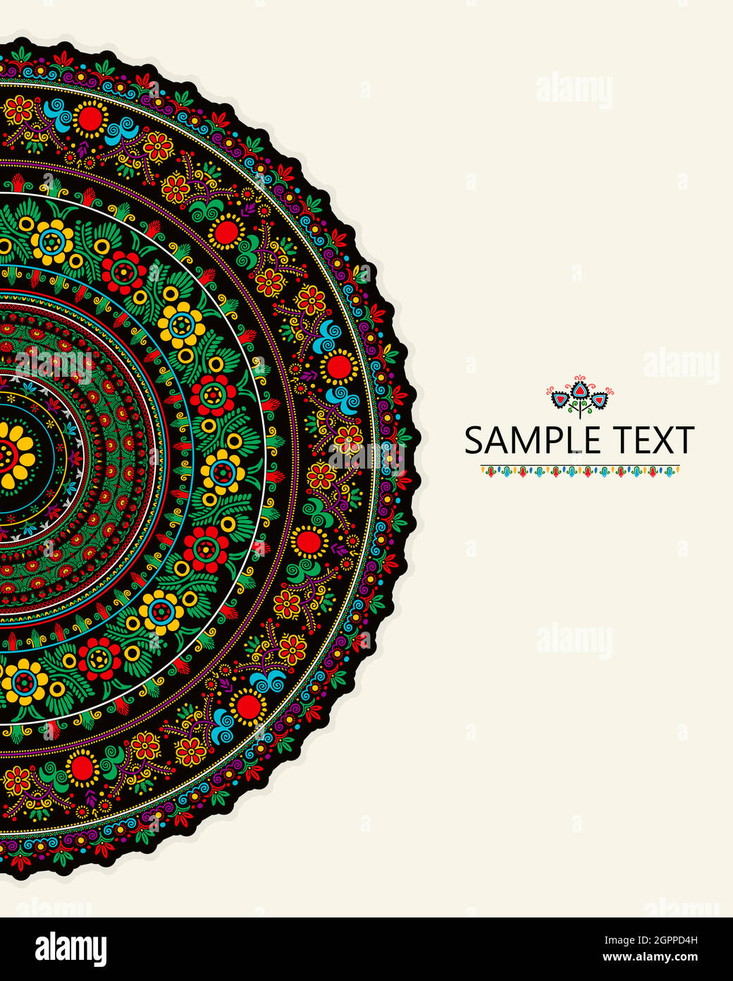 Hungarian design element card 1 Stock Vector Image & Art - Alamy