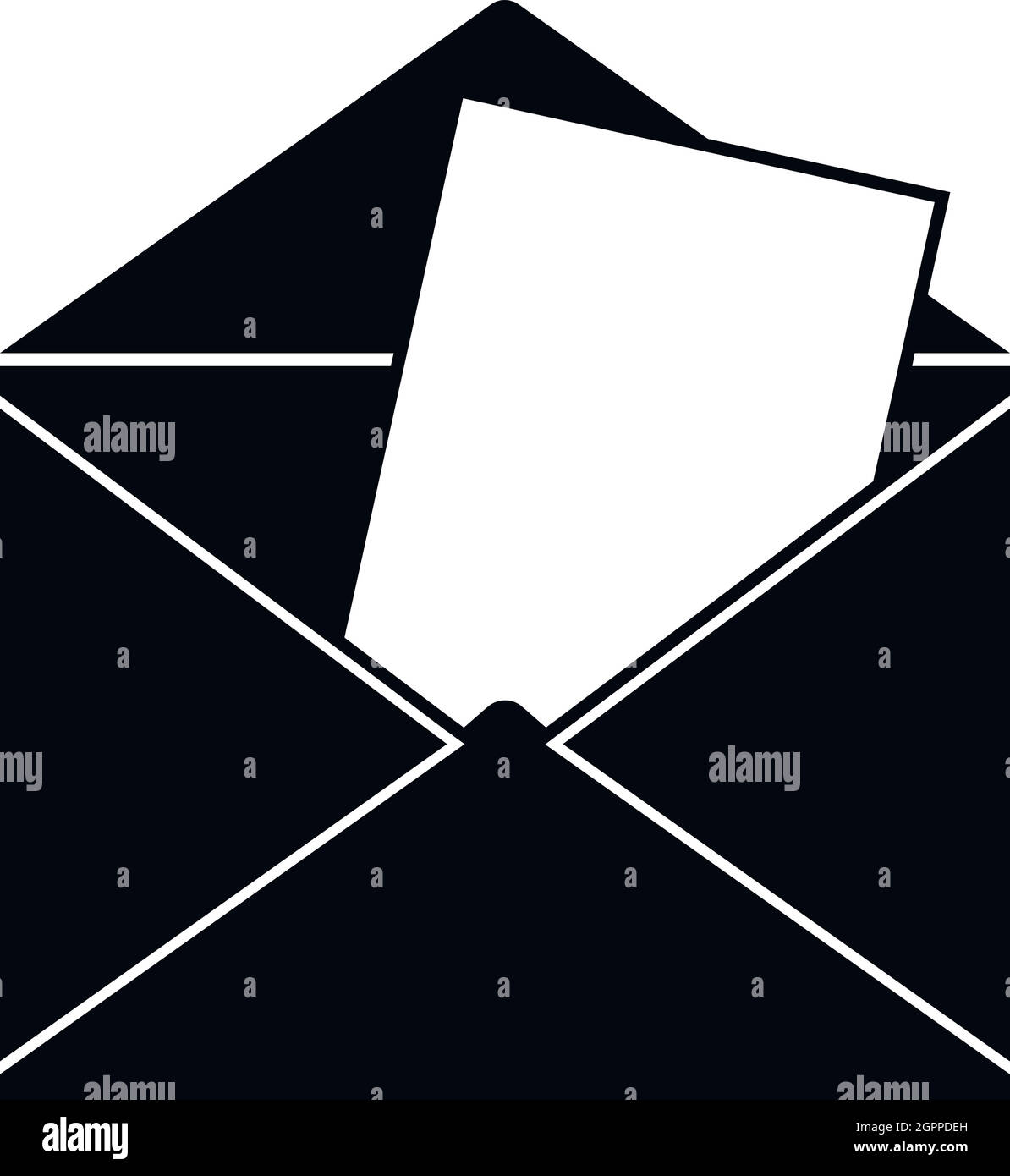 Envelope icon, simple style Stock Vector Image & Art - Alamy