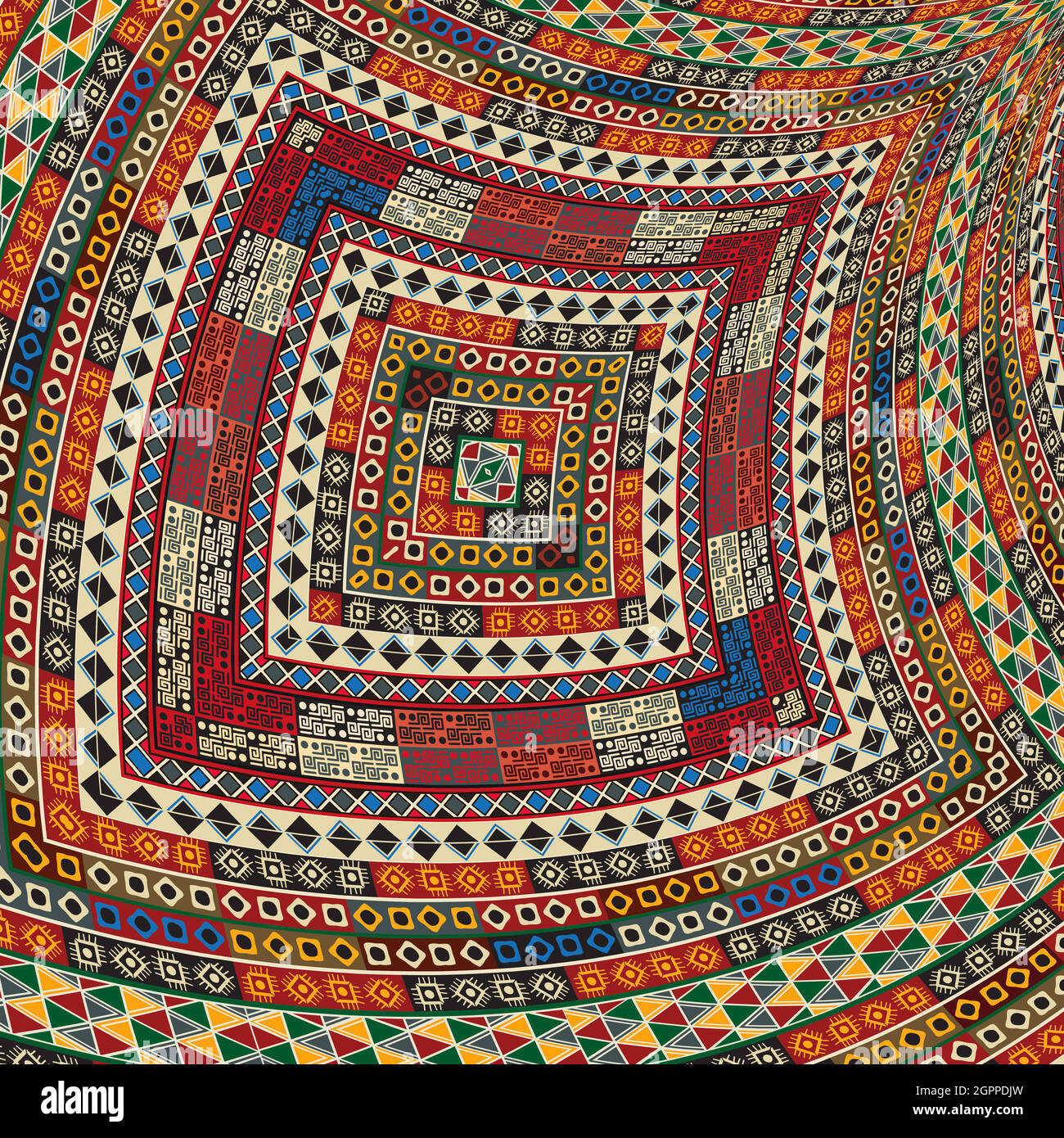 Ethno art design Stock Vector Images - Alamy