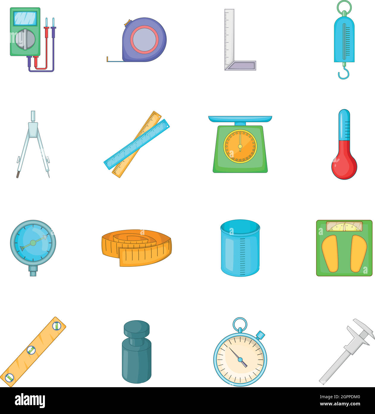 Height measurement cartoon hi-res stock photography and images - Alamy