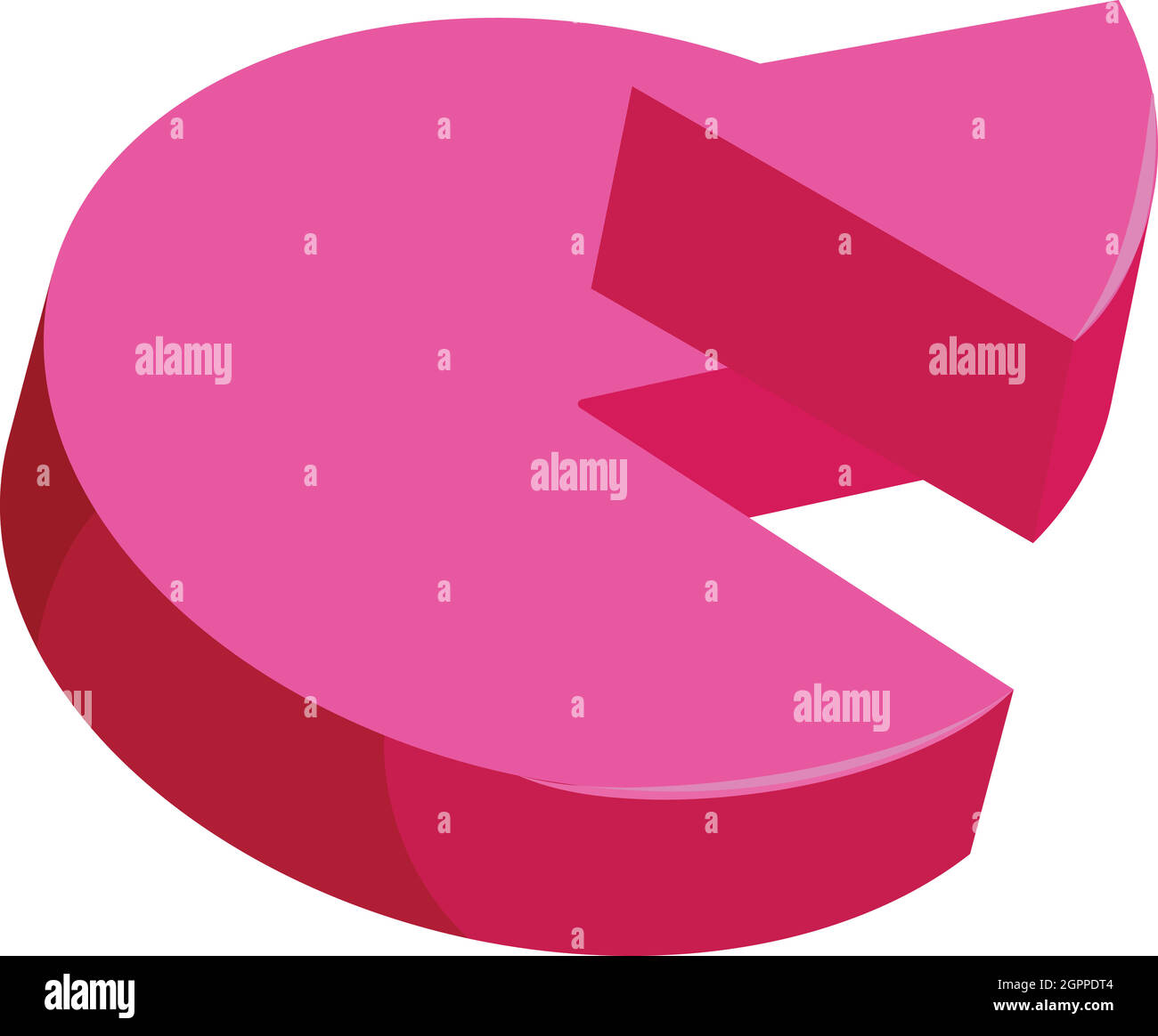 Colorful pie chart Stock Vector Images - Alamy