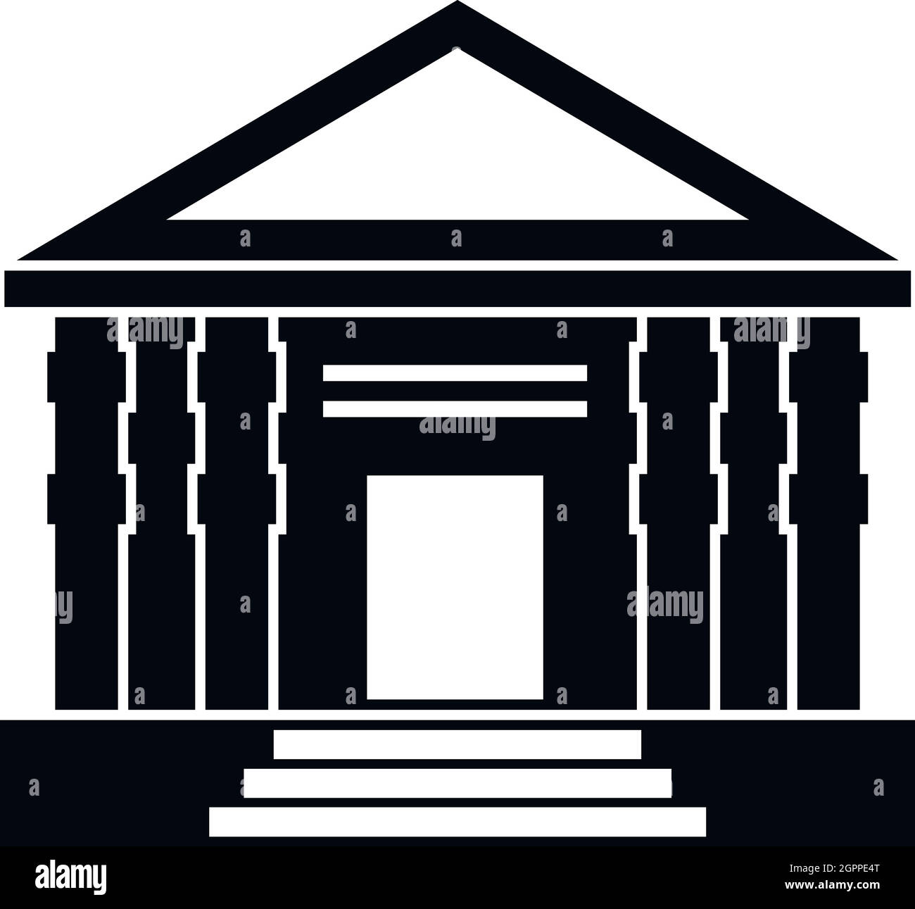 Colonnade icon, simple style Stock Vector Image & Art - Alamy