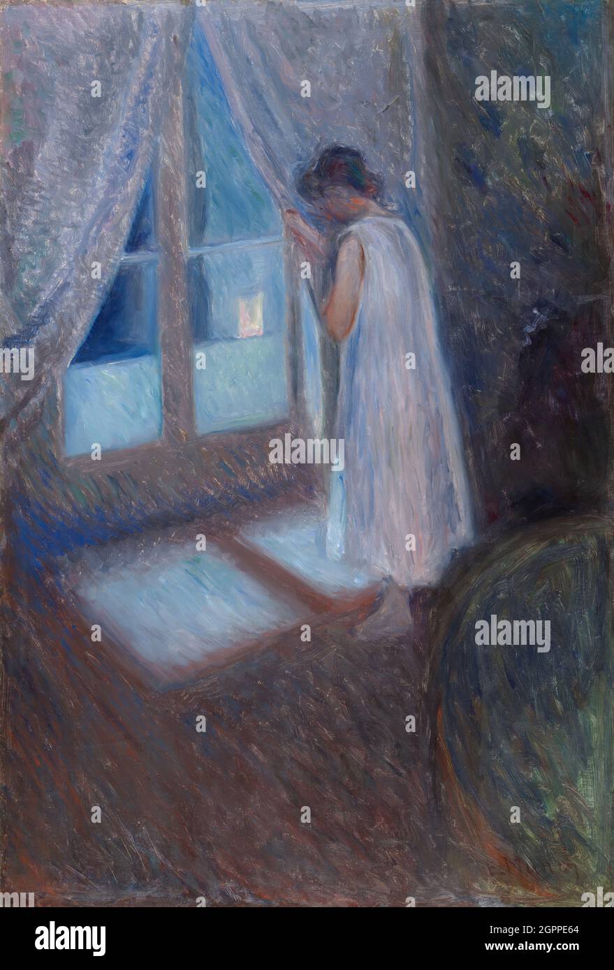 The Girl by the Window, 1893 Stock Photo - Alamy