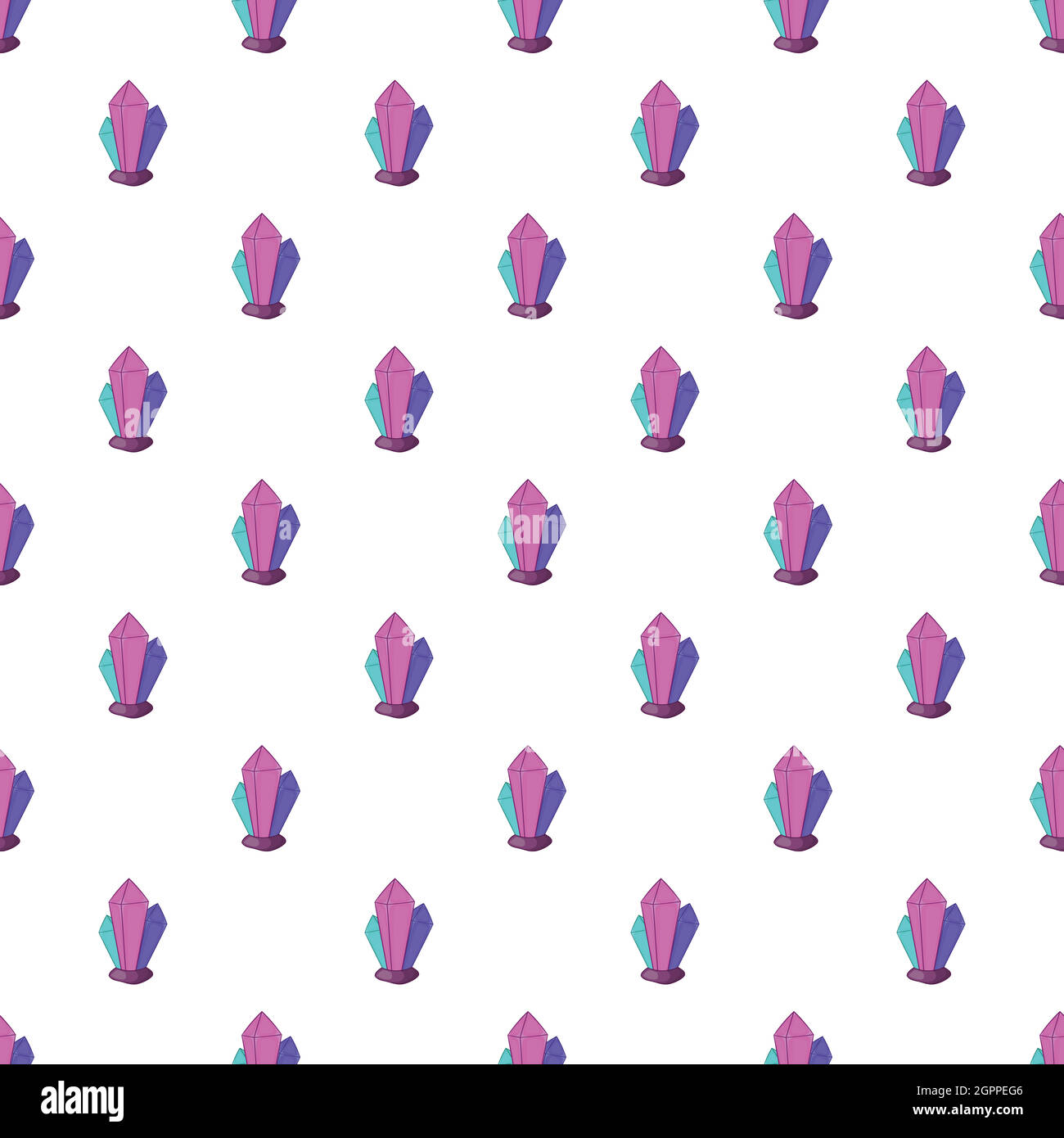 Diamonds pattern, cartoon style Stock Vector Image & Art - Alamy