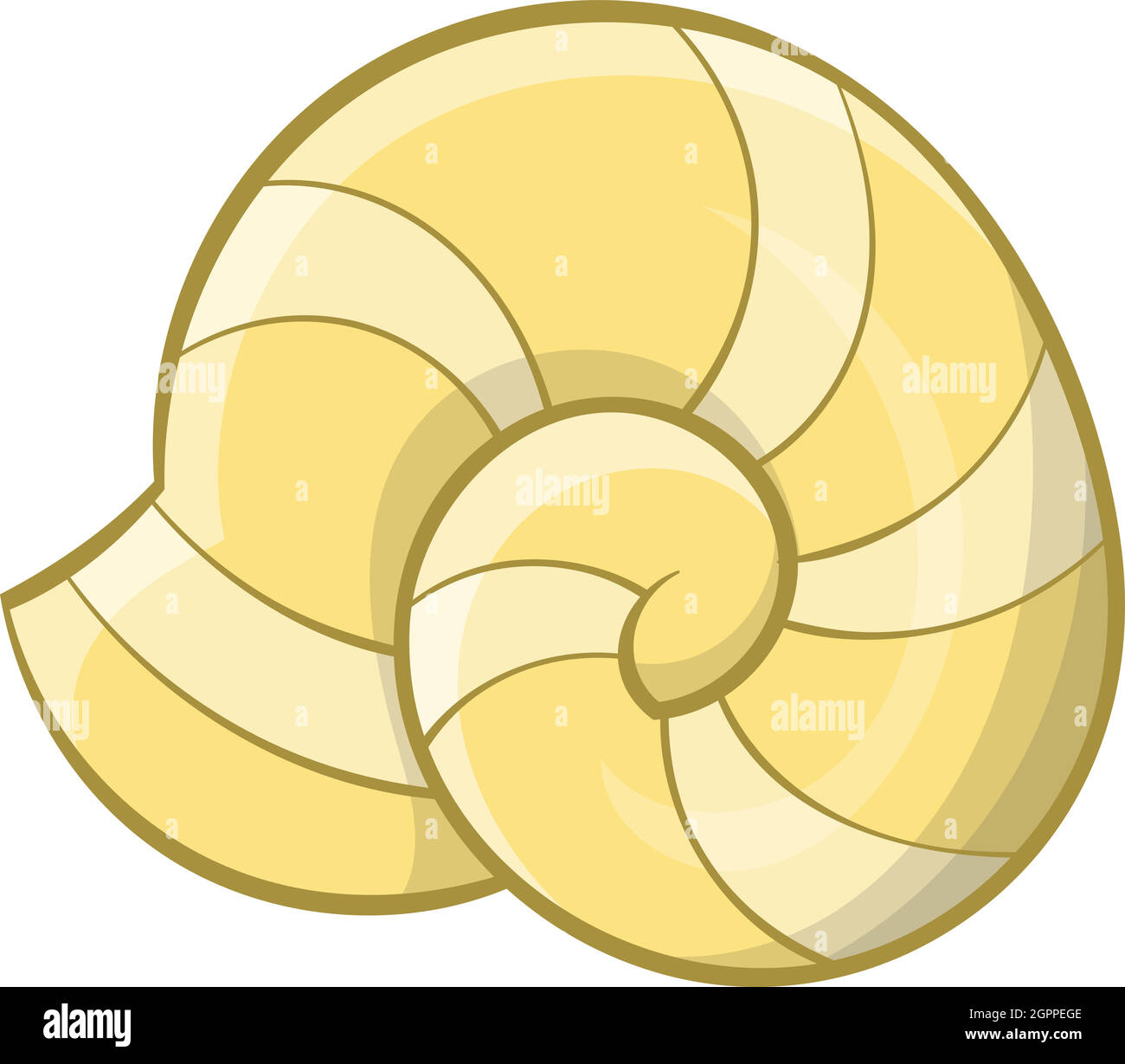 Shell icon, cartoon style Stock Vector Image & Art - Alamy