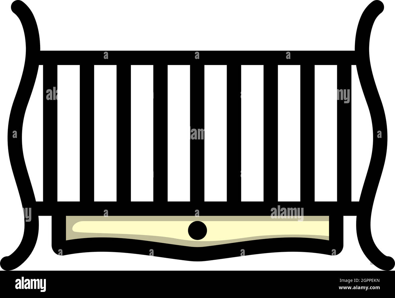 Cradle newborn Stock Vector Images - Alamy