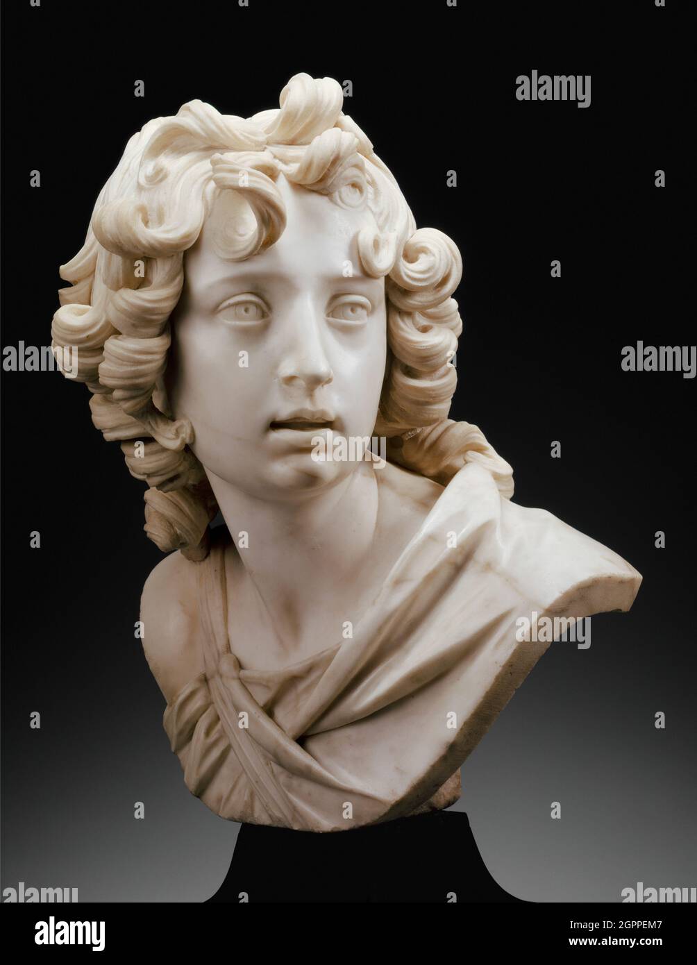 Bust of a Youth (Saint John the Baptist?), 1630/40 Stock Photo - Alamy