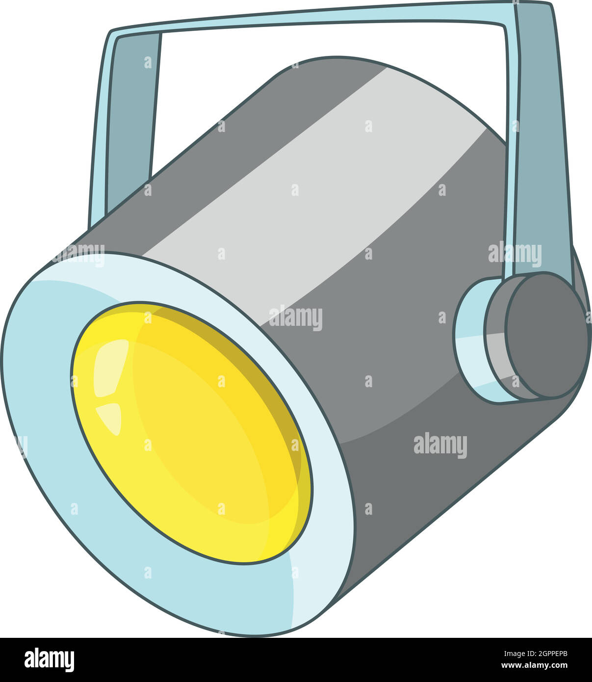 Floodlight icon, cartoon style Stock Vector Image & Art - Alamy