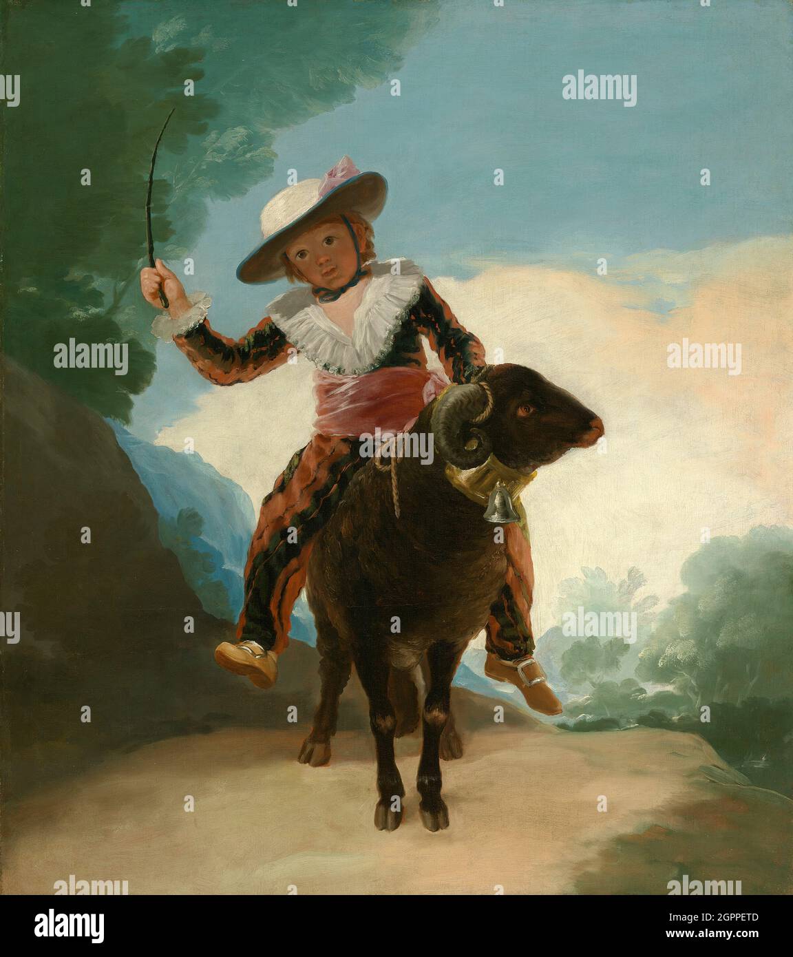 Boy on a Ram, 1786/87 Stock Photo - Alamy