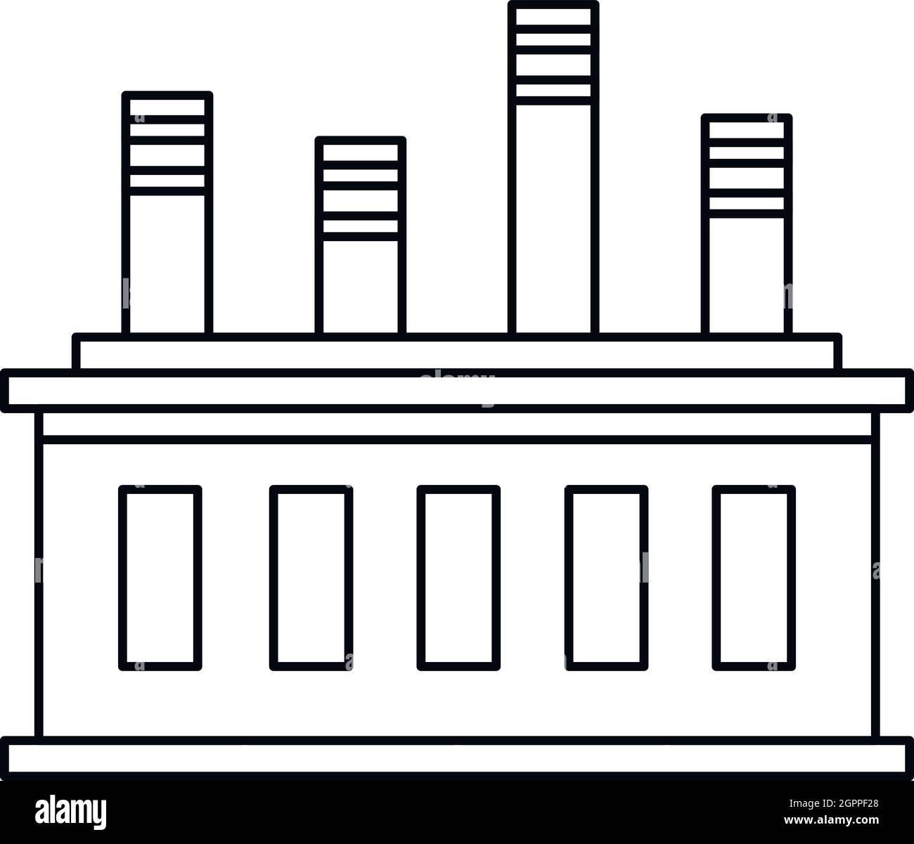Factory production line electricity Stock Vector Images - Alamy