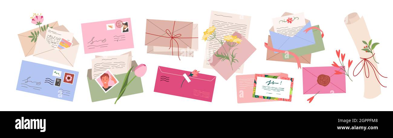 Hand old letter Cut Out Stock Images & Pictures - Alamy