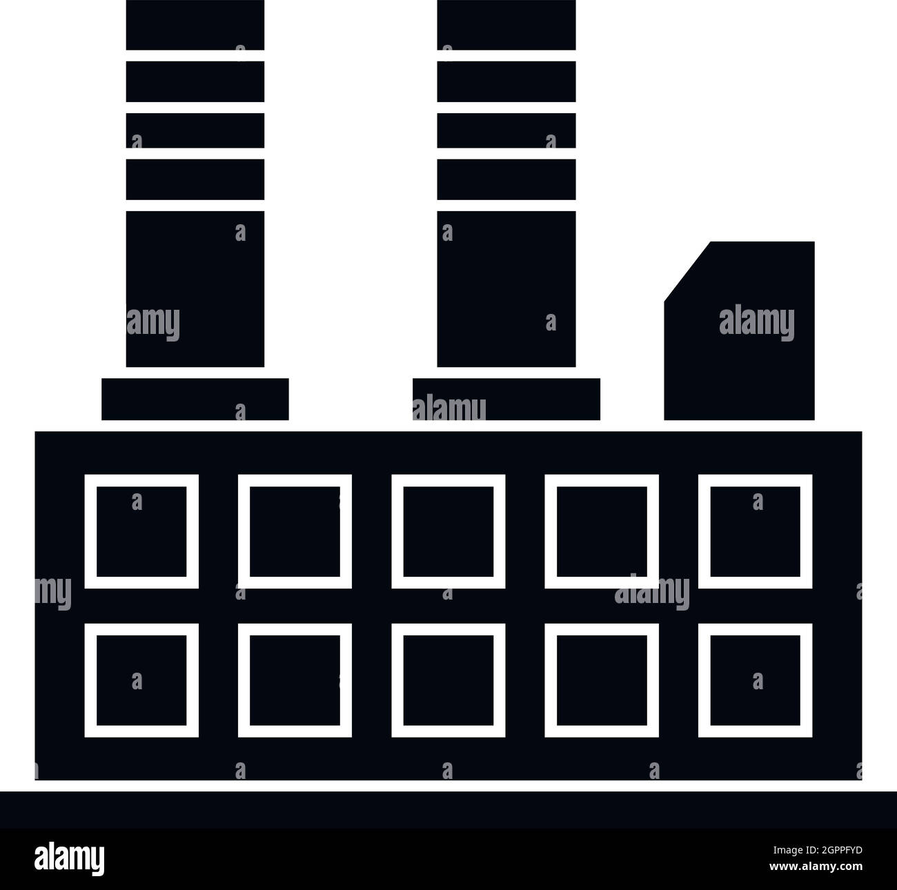 Factory building icon, simple style Stock Vector Image & Art - Alamy