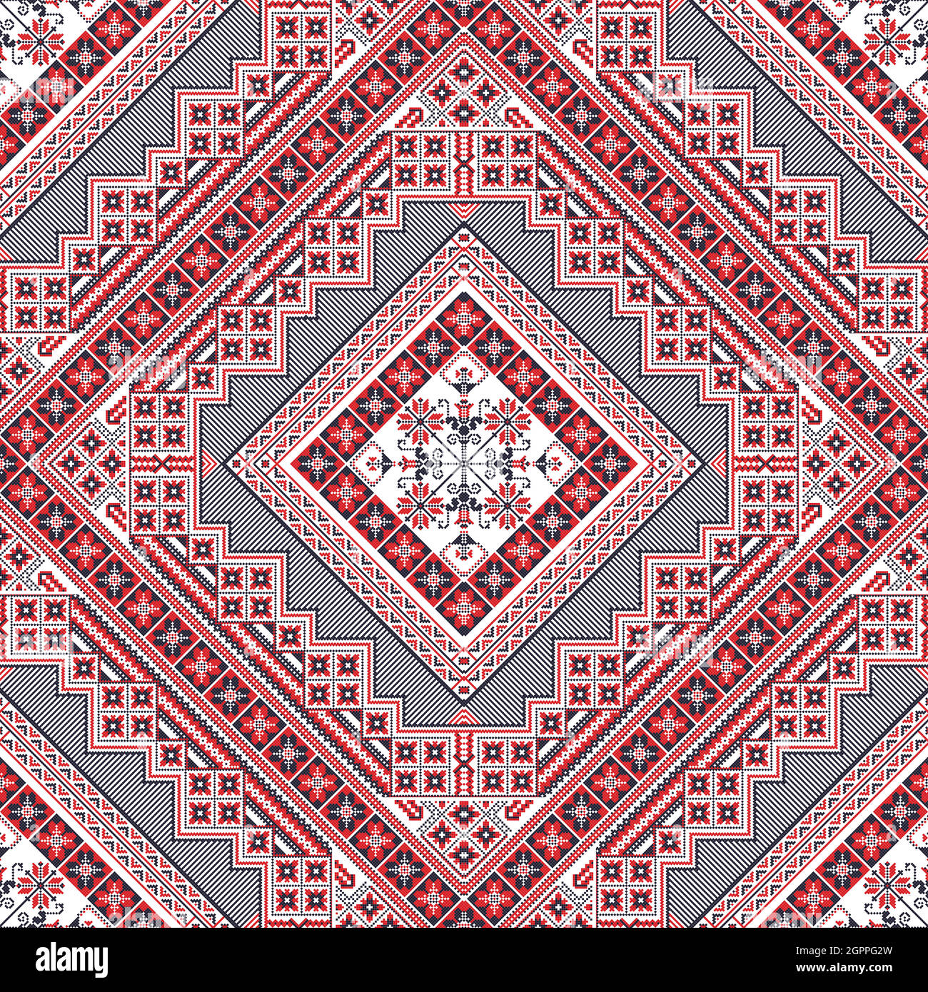 Romanian traditional pattern 20 Stock Vector Image & Art - Alamy