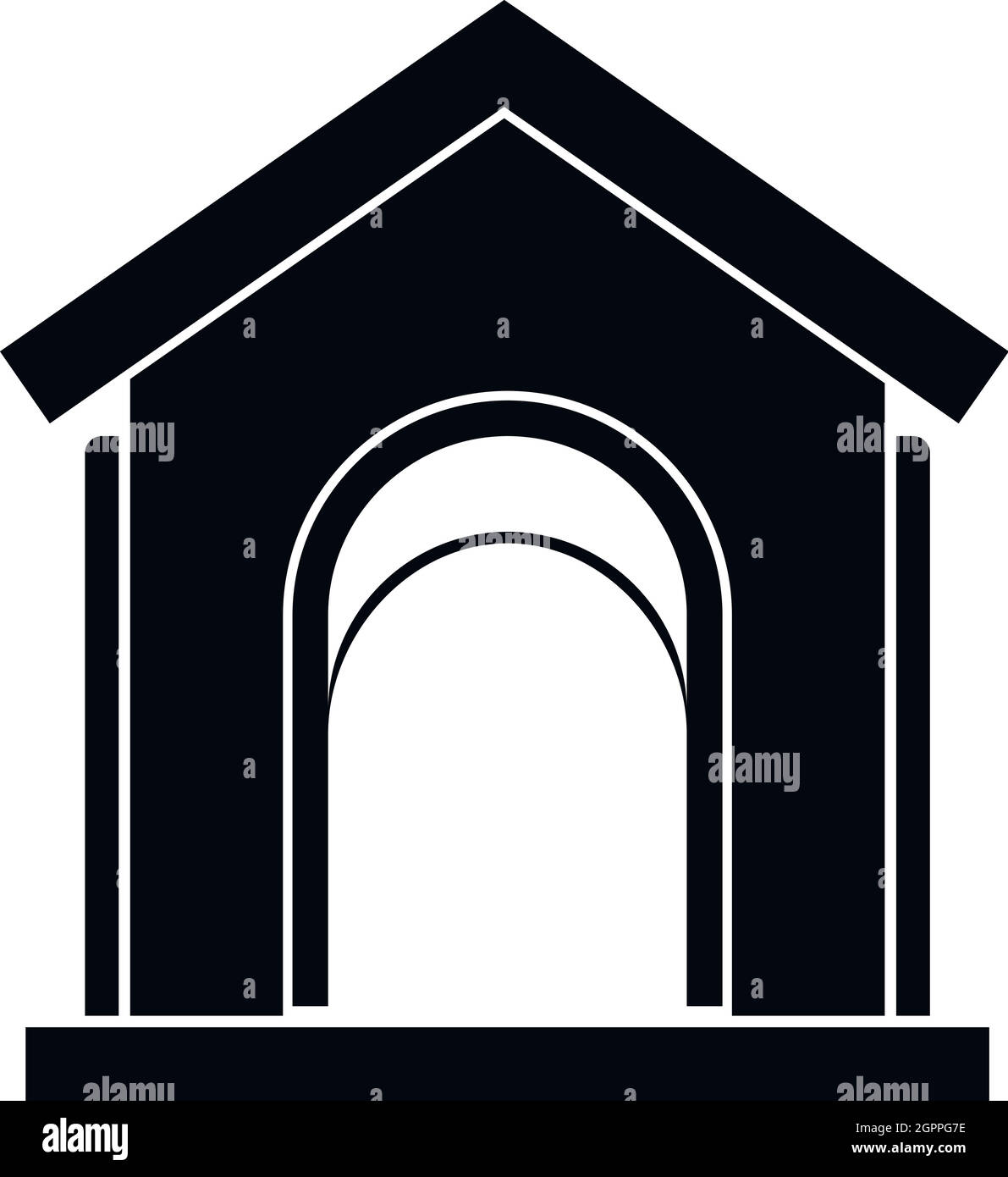 Toy house icon, simple style Stock Vector Image & Art - Alamy