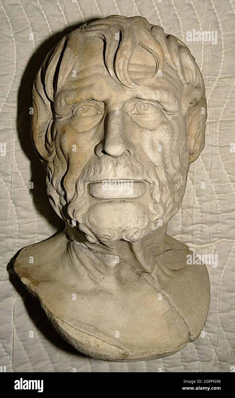 Marble bust of lucius annaeus seneca hi-res stock photography and ...