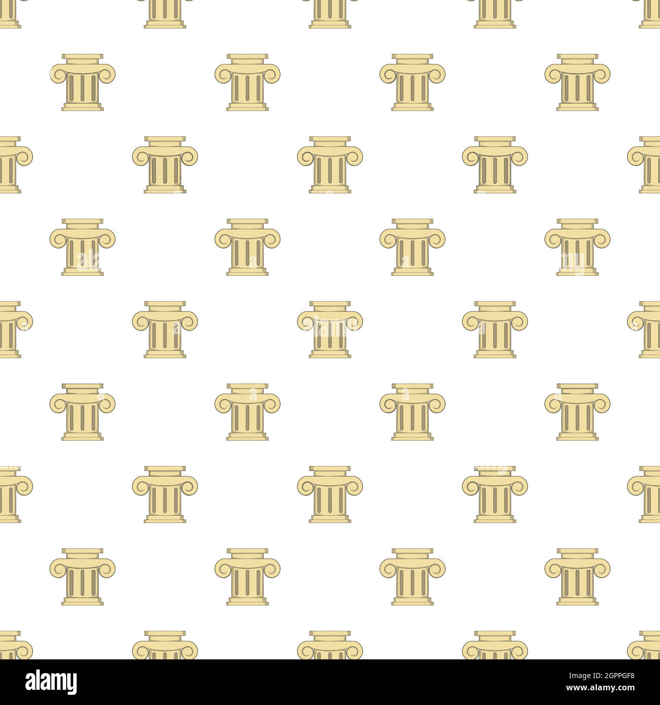 Roman column pattern, cartoon style Stock Vector Image & Art - Alamy