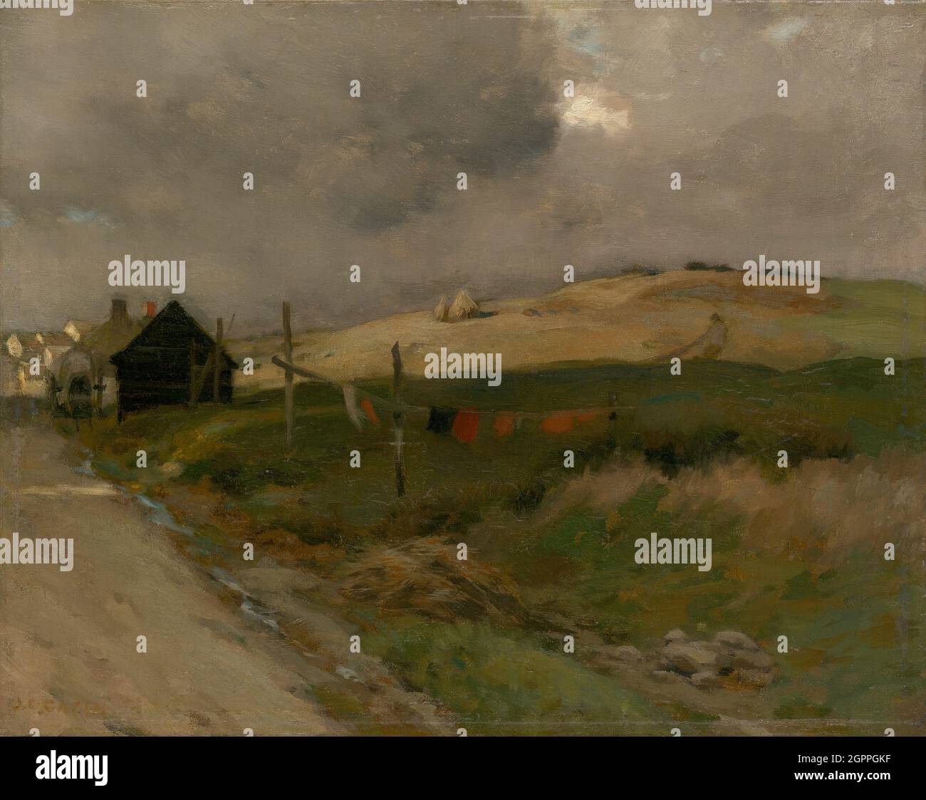 Landscape, c. 1895 Stock Photo - Alamy