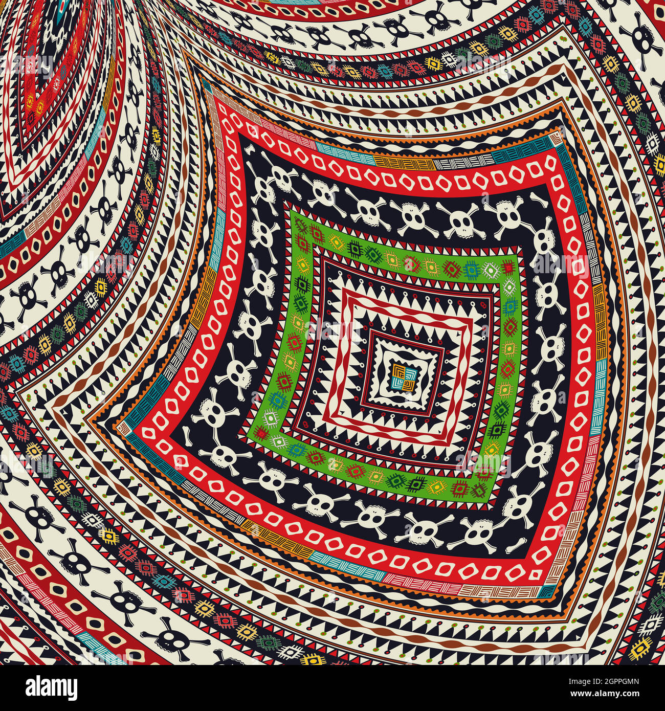 Repeating decorative design Stock Vector Images - Alamy