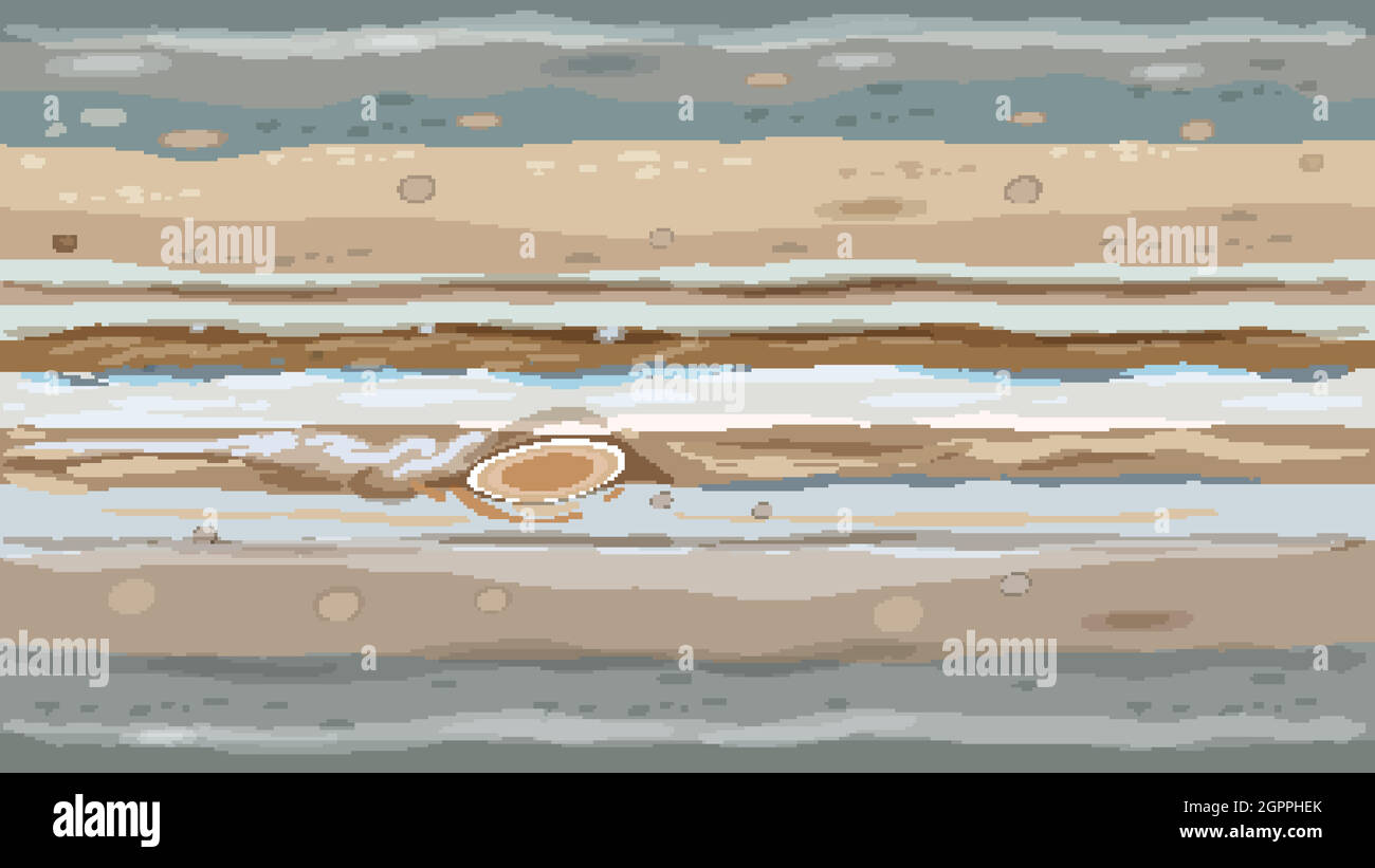 Abstract background of Jupiter surface Stock Vector Image & Art - Alamy