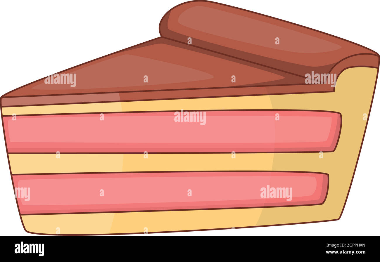Cartoon cake design Cut Out Stock Images & Pictures - Alamy