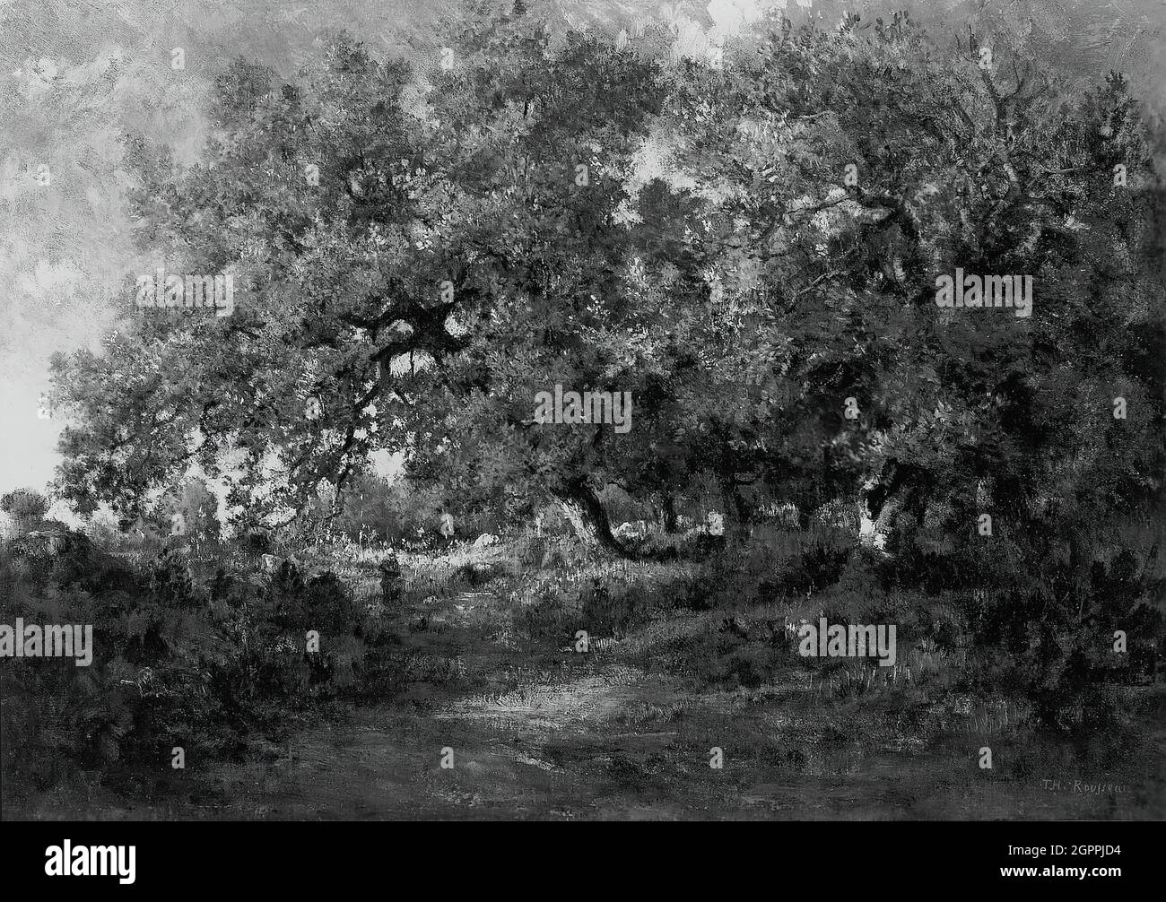 Landscape, c. 1860 Stock Photo - Alamy