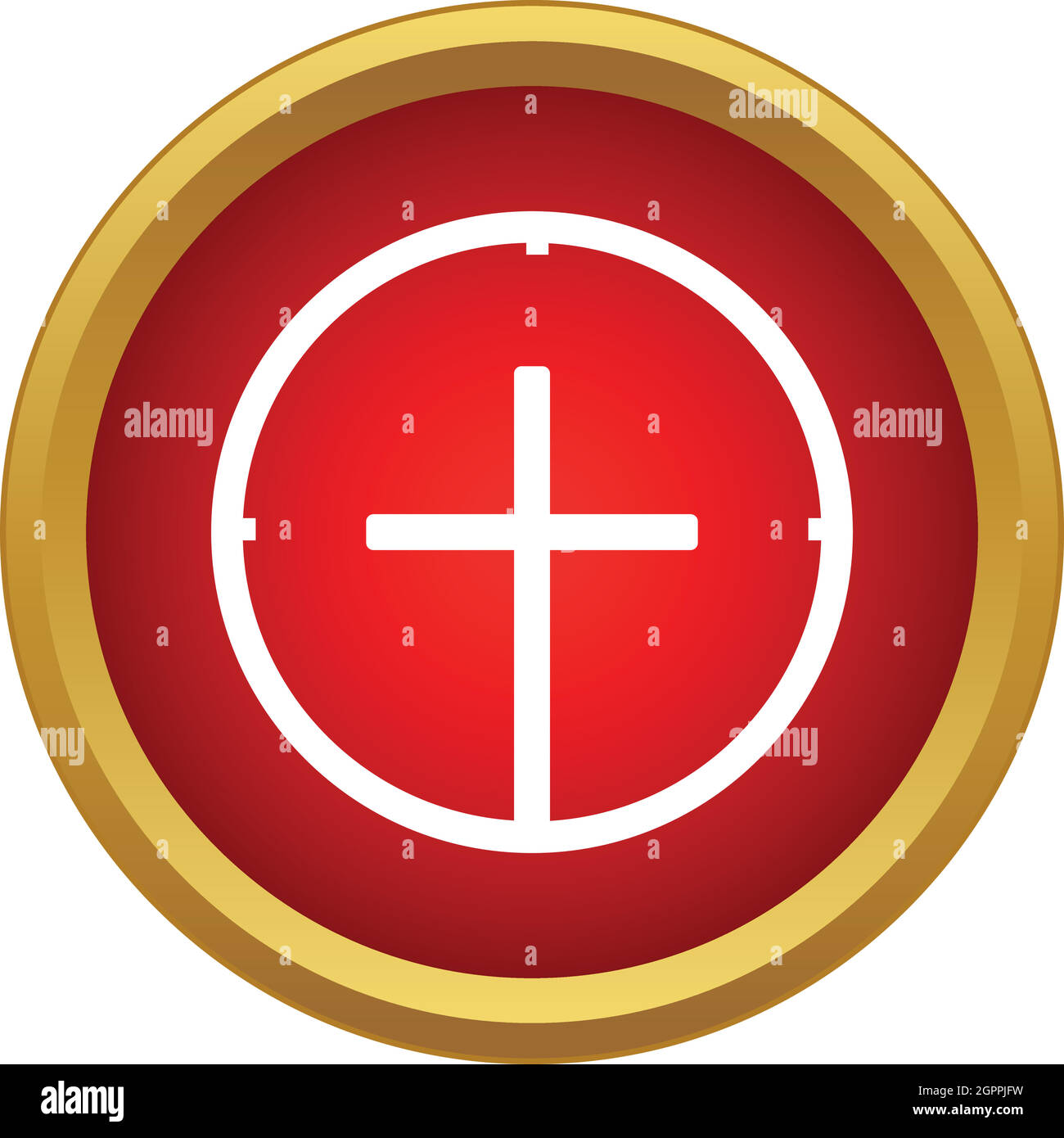 Target Icon Simple Style Stock Vector Image And Art Alamy