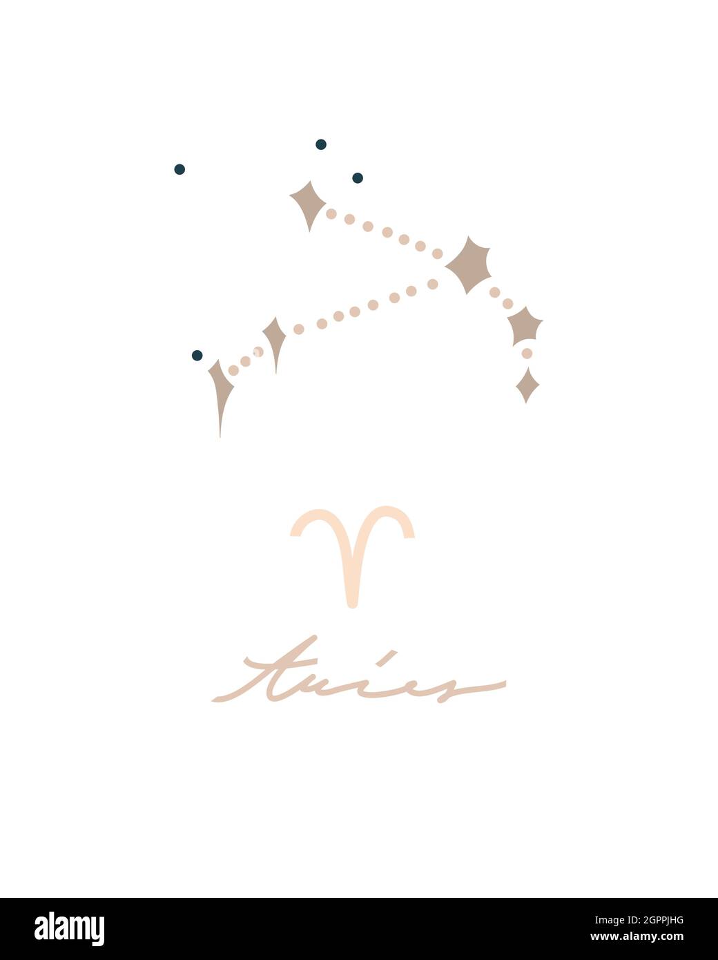 Hand drawn vector abstract stock graphic simple astrology celestial ...