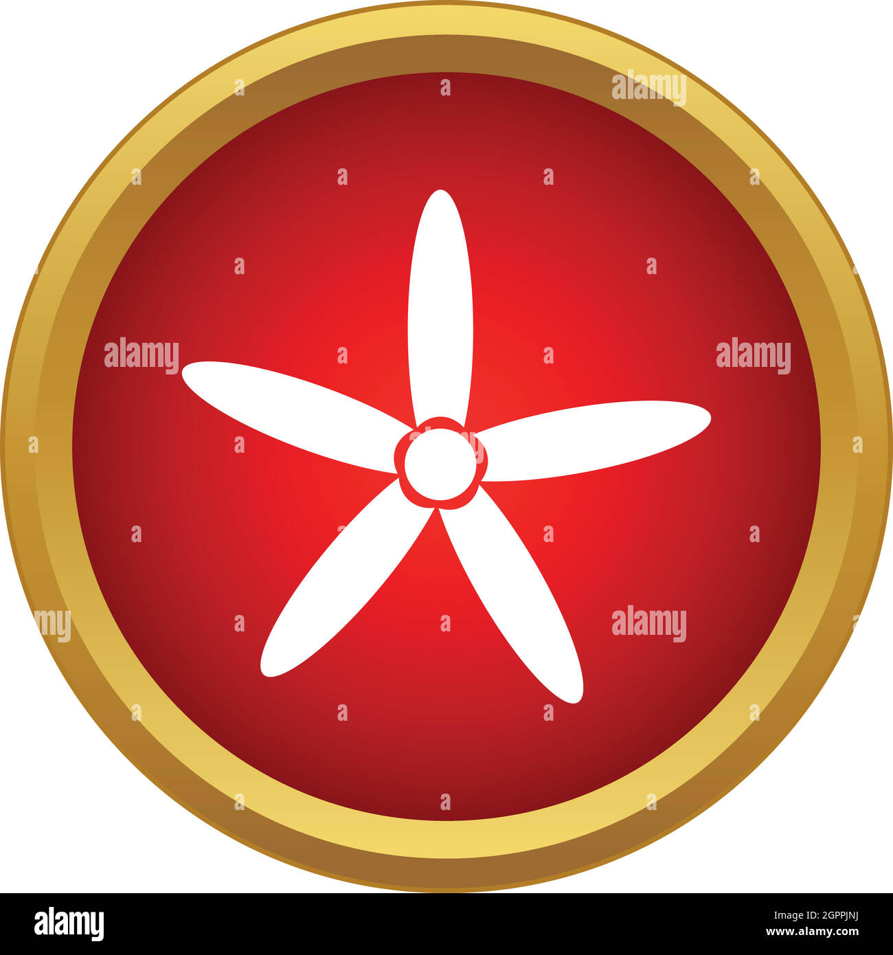 Propeller icon, simple style Stock Vector Image & Art - Alamy