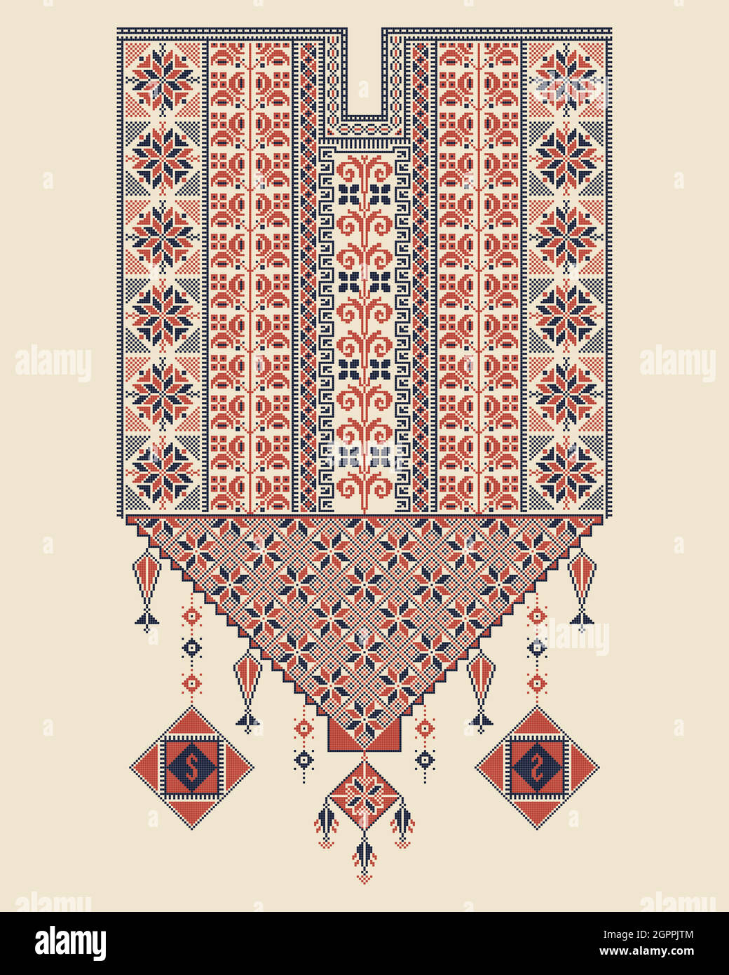 Palestinian scarf Stock Vector Images - Alamy