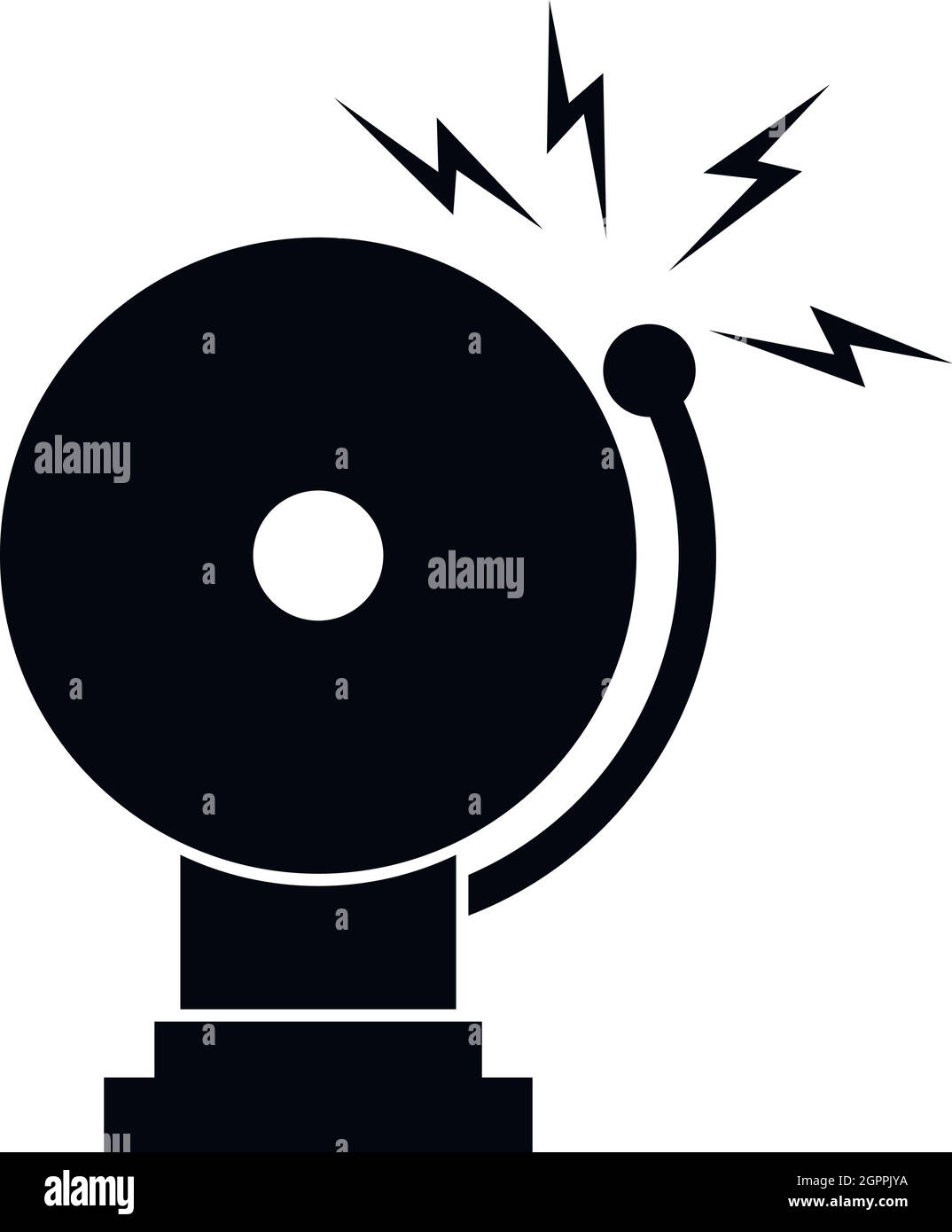 Fire alarm icon, simple style Stock Vector Image & Art - Alamy