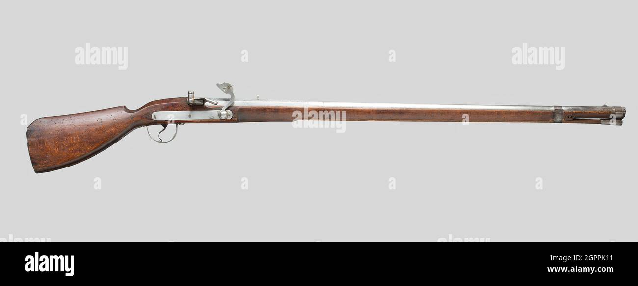 Matchlock Musket, Wien, c. 1640/60 Stock Photo - Alamy