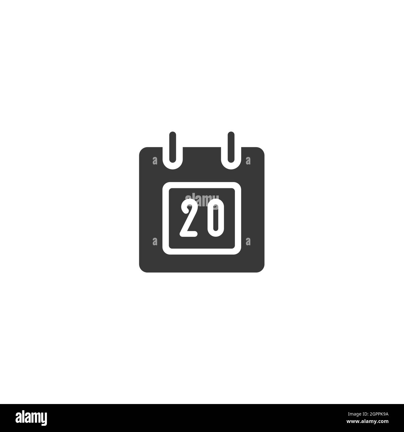 Calendar illustration icon Stock Vector Images - Alamy