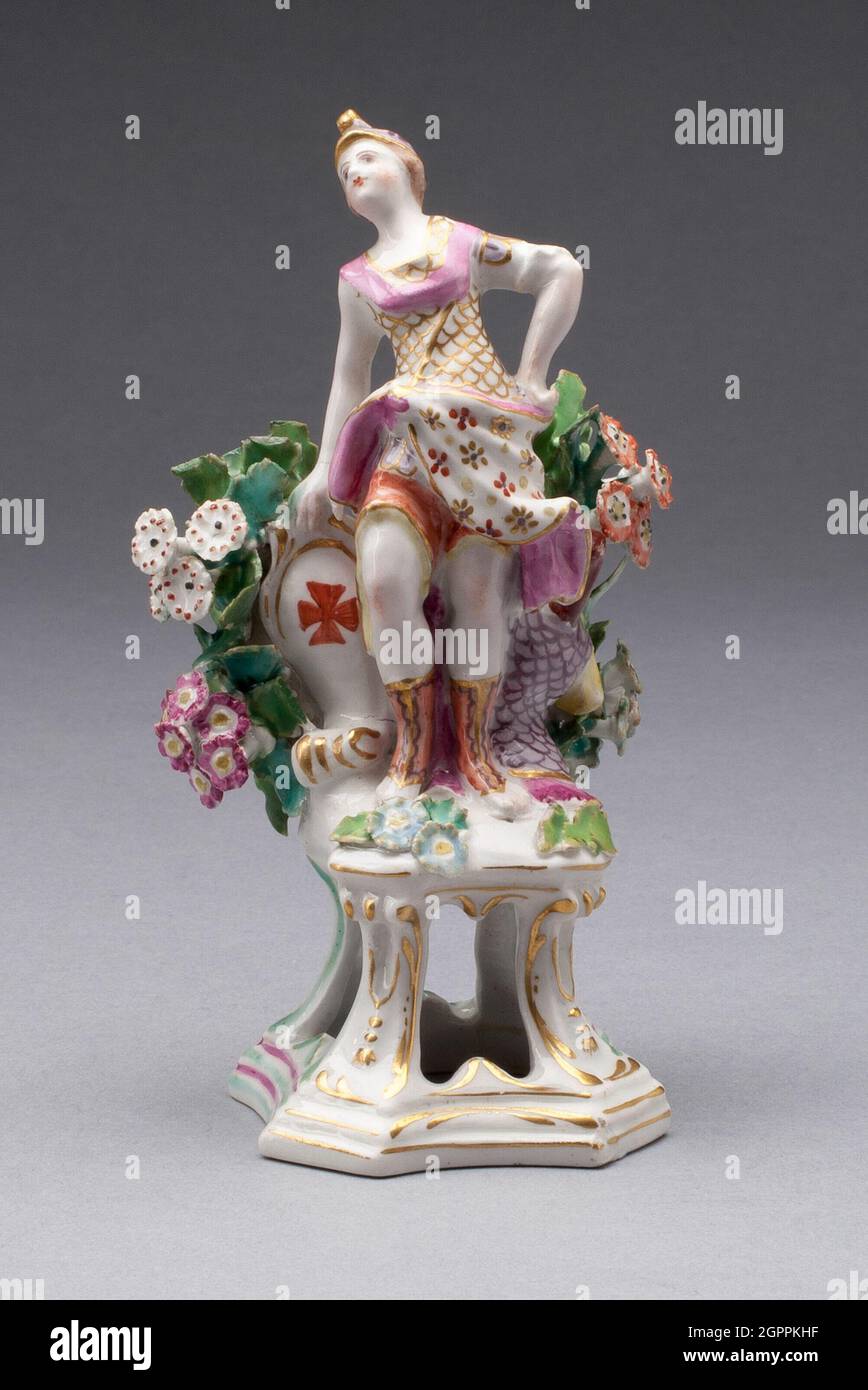 Figure of Europe, Bow, c. 1766 Stock Photo - Alamy