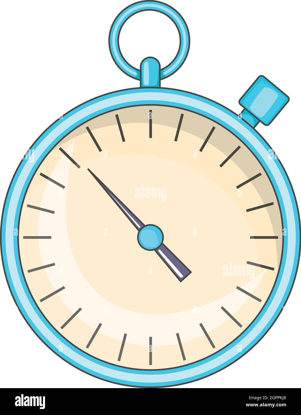 Cartoon stopwatch hi-res stock photography and images - Alamy