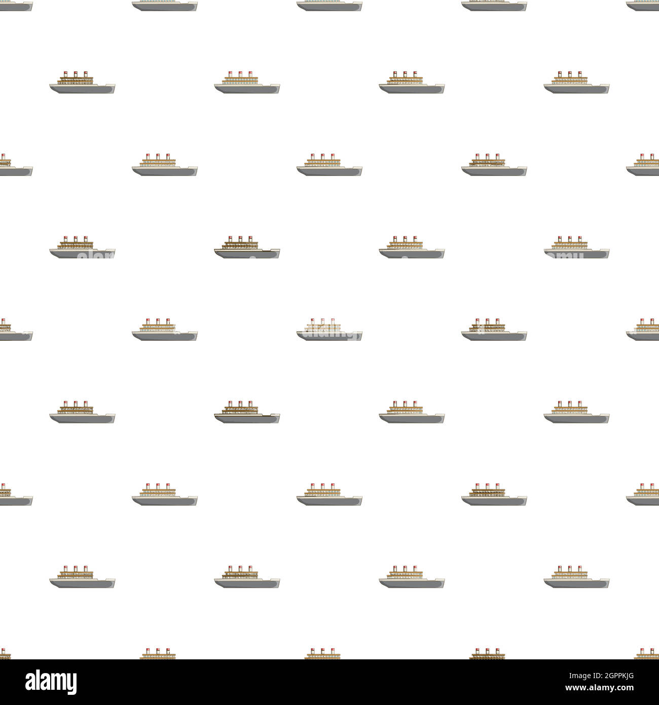 Ship pattern, cartoon style Stock Vector Image & Art - Alamy