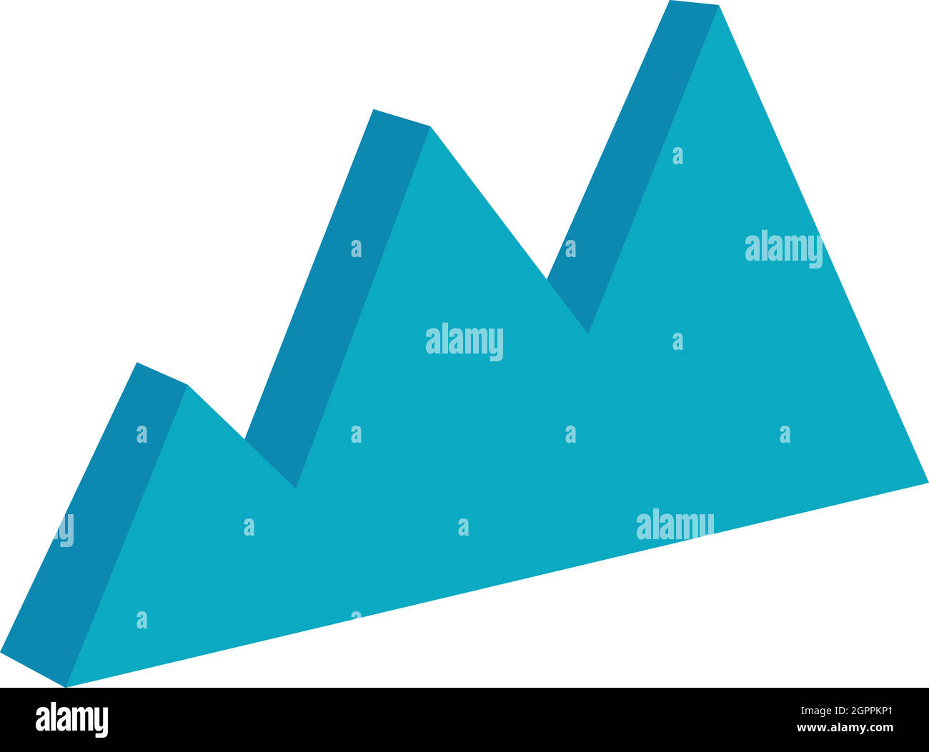 Business chart vector icon Stock Vector Images - Alamy