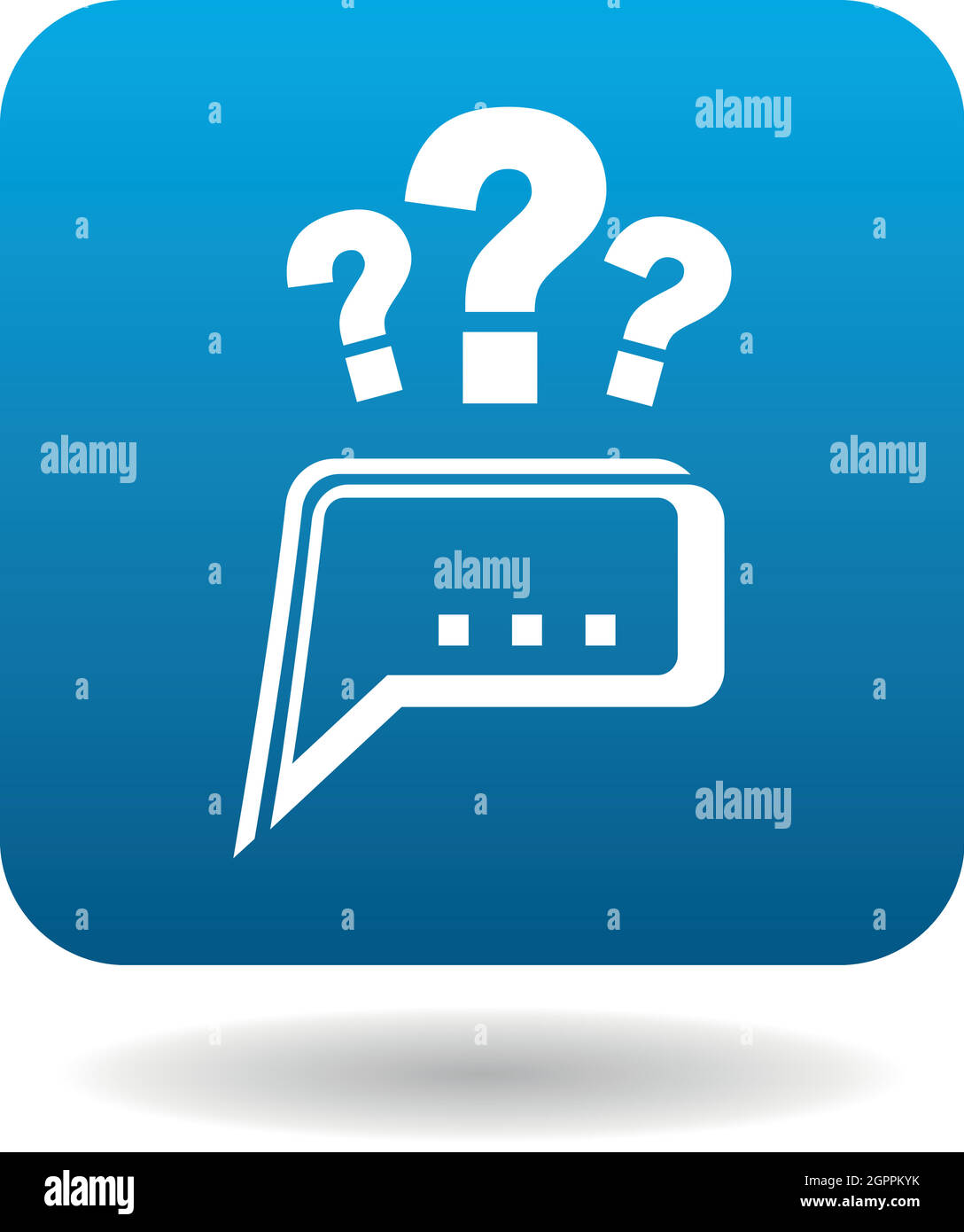 Icon questions Stock Vector Images - Alamy