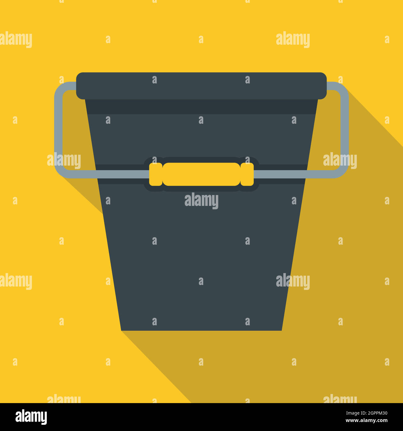 Garbage can garden Stock Vector Images - Alamy