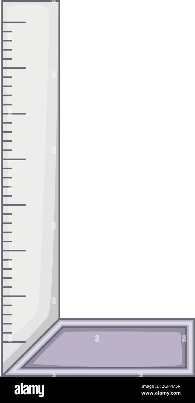 Setsquare icon, cartoon style Stock Vector Image & Art - Alamy