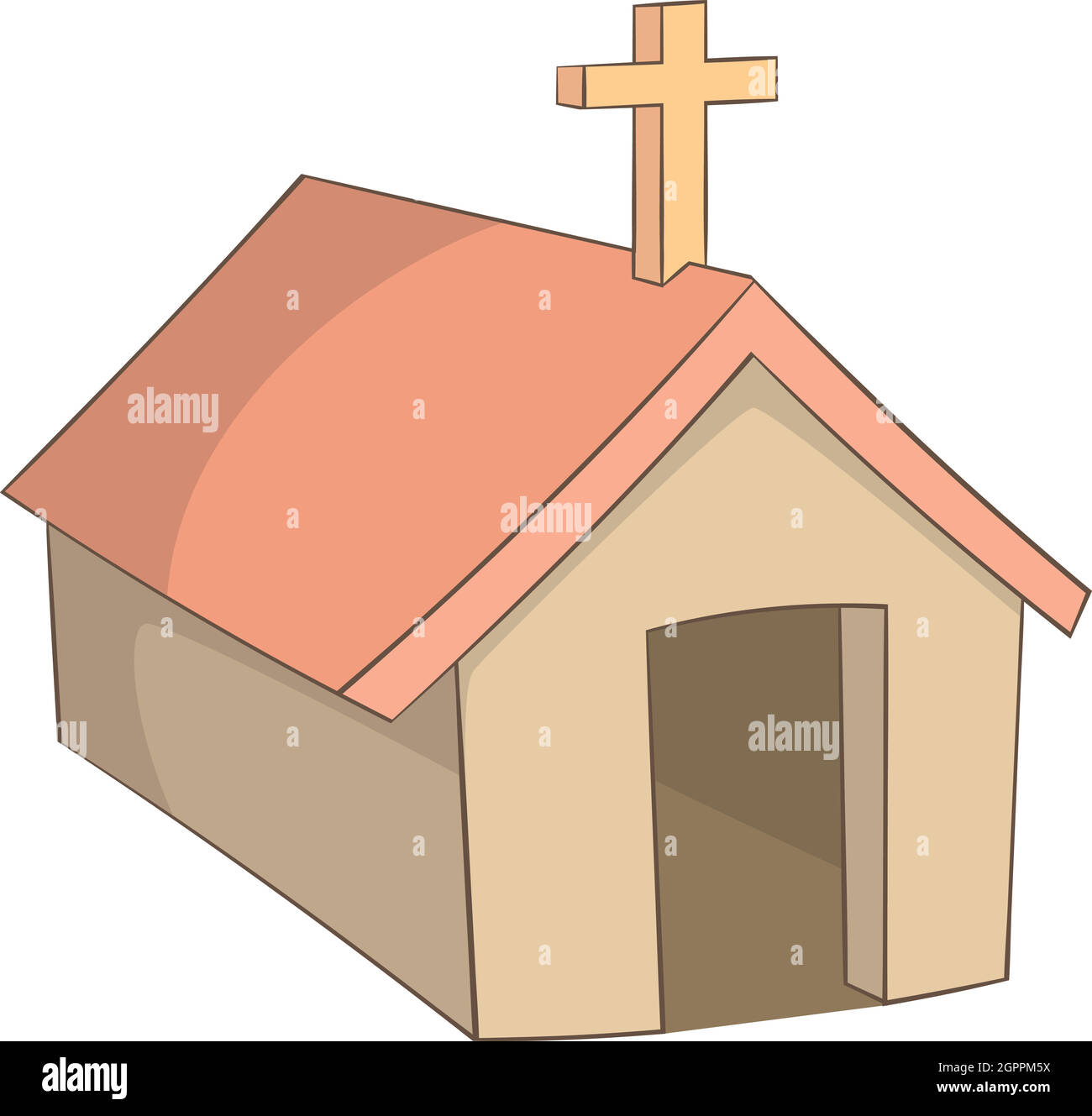 Martin church Stock Vector Images - Alamy