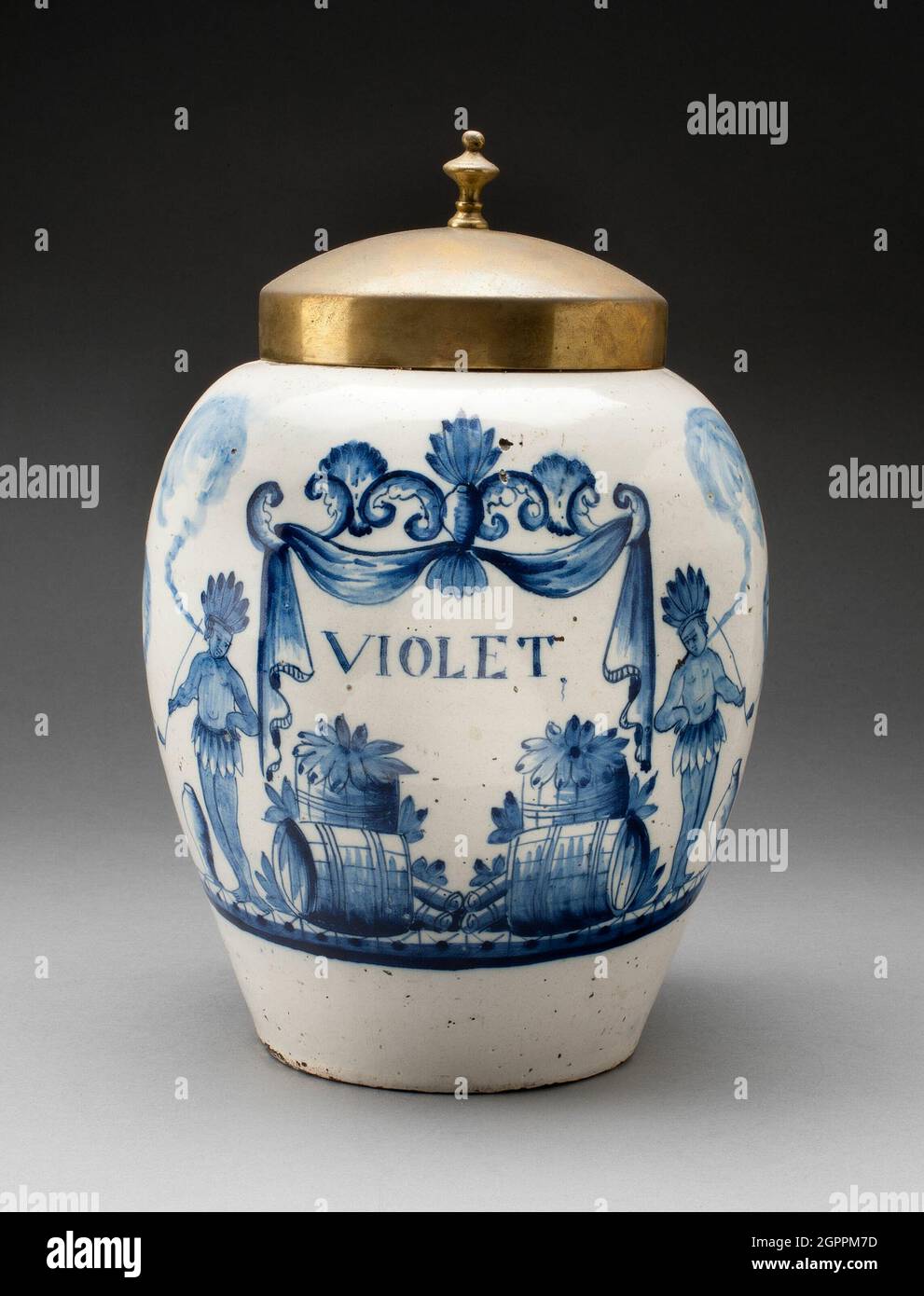 Faience tobacco jar hi-res stock photography and images - Alamy
