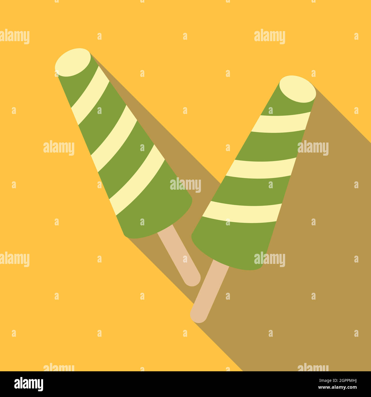 Ice and fruit Stock Vector Images - Alamy