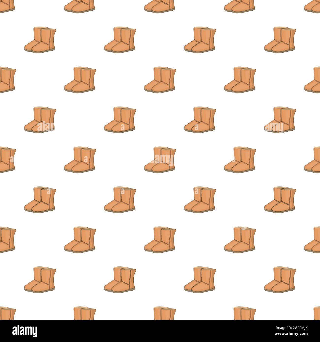 Winter boots illustration Stock Vector Images - Alamy