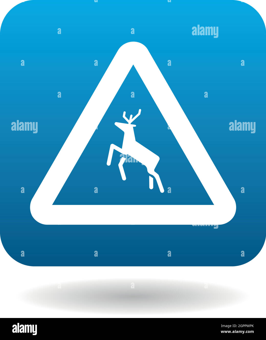 Caution road sign in Stock Vector Images - Alamy