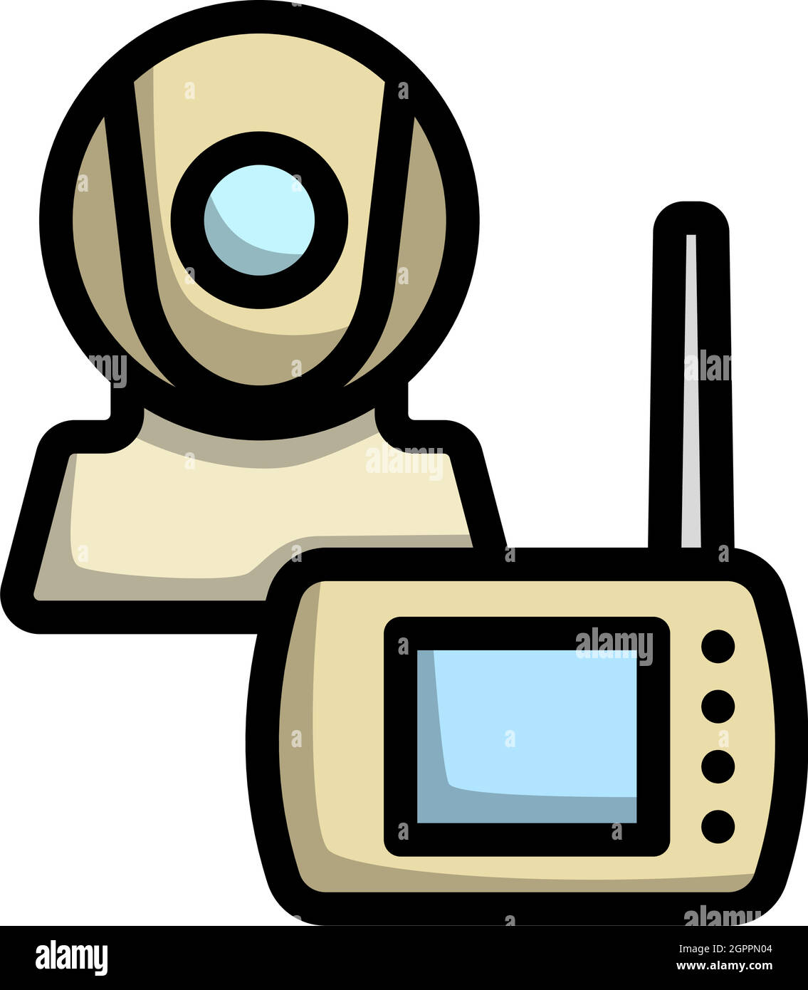 Baby Monitor Icon Stock Vector Image & Art - Alamy