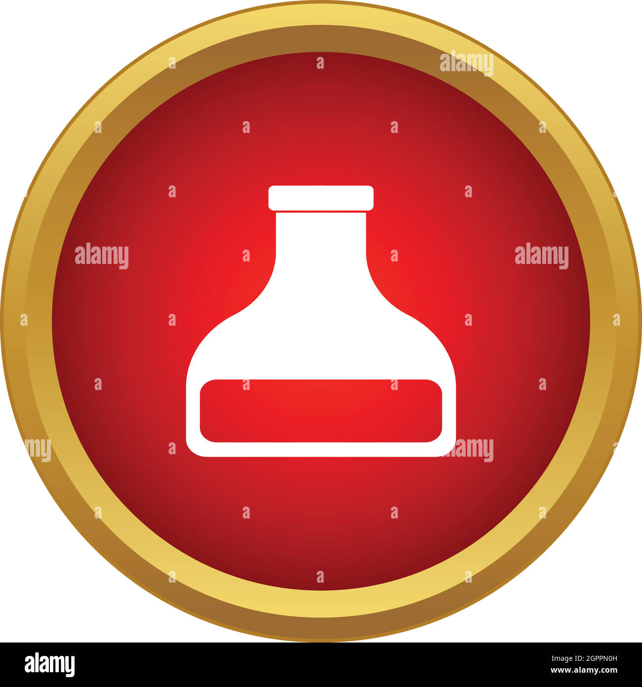 Bottle of tincture icon, simple style Stock Vector Image & Art - Alamy
