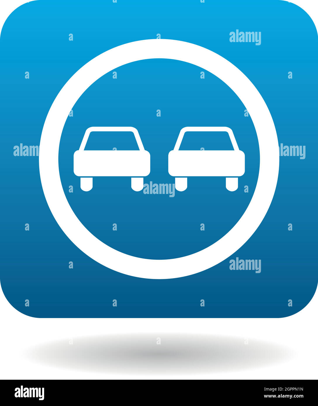 Round stop sign in Stock Vector Images - Alamy