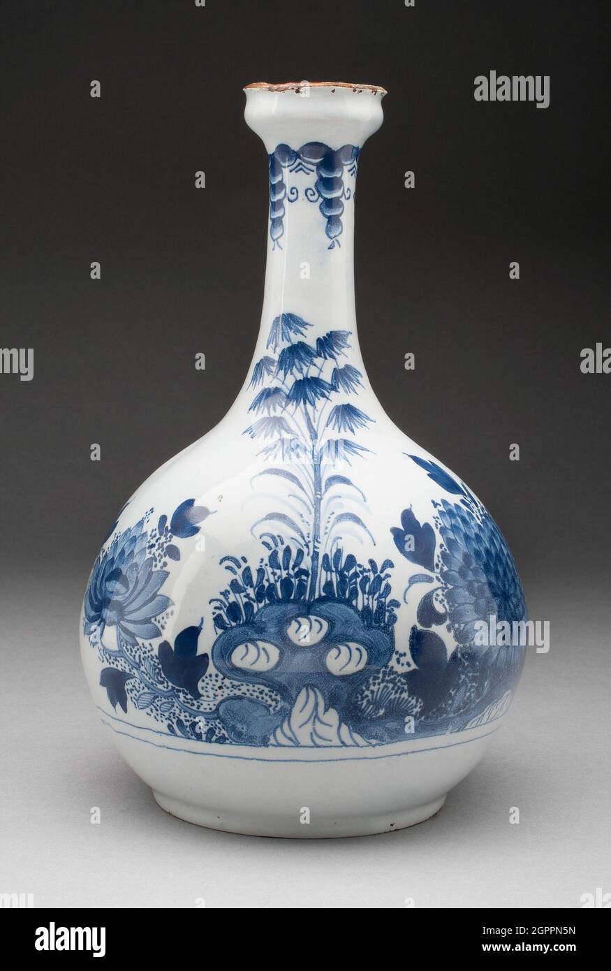 Bottle, Liverpool, c. 1750 Stock Photo - Alamy