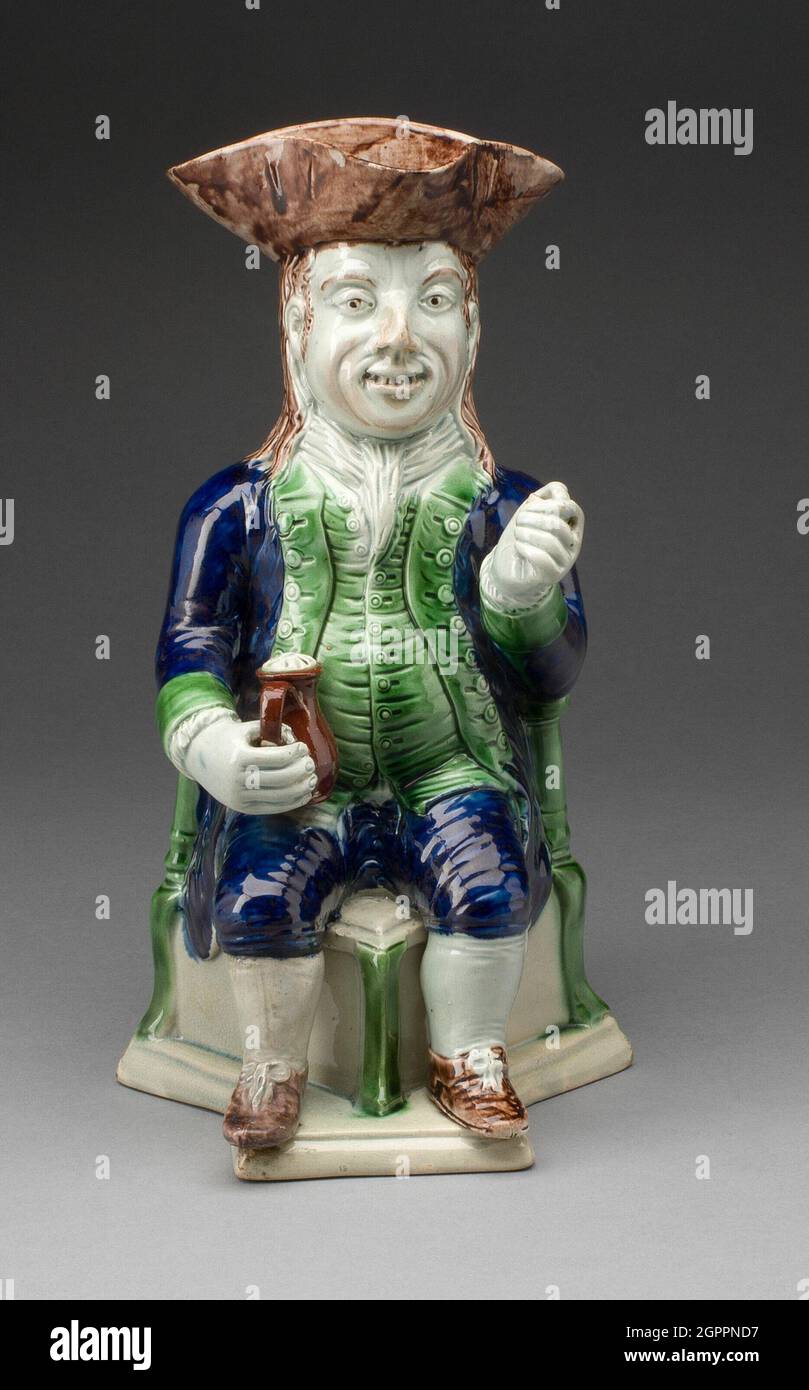 Toby Jug, Staffordshire, 1780/90 Stock Photo - Alamy