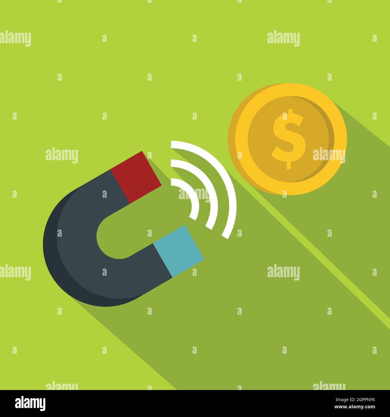 Magnet horseshoe style Stock Vector Images - Alamy